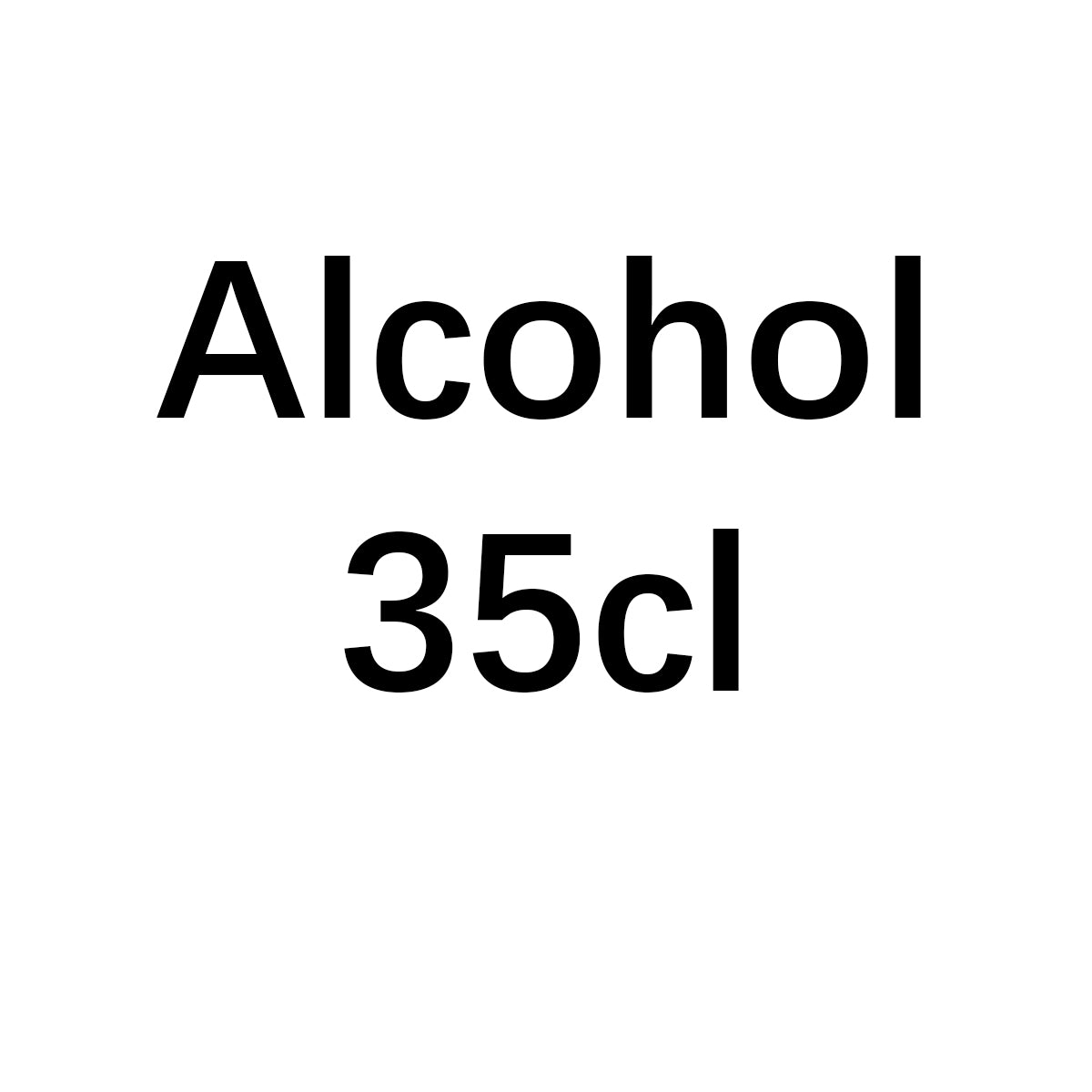 Alcohol 35cl – Switzerluxe Limited